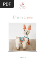 Busy Llama | PDF | Crochet | Yarn