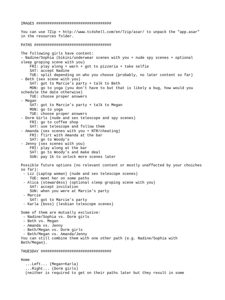 Urban Voyeur 0 5 Walkthrough Pdf