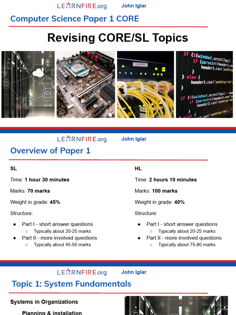 Paper 1 Core Overview | PDF | Computer Network | Algorithms
