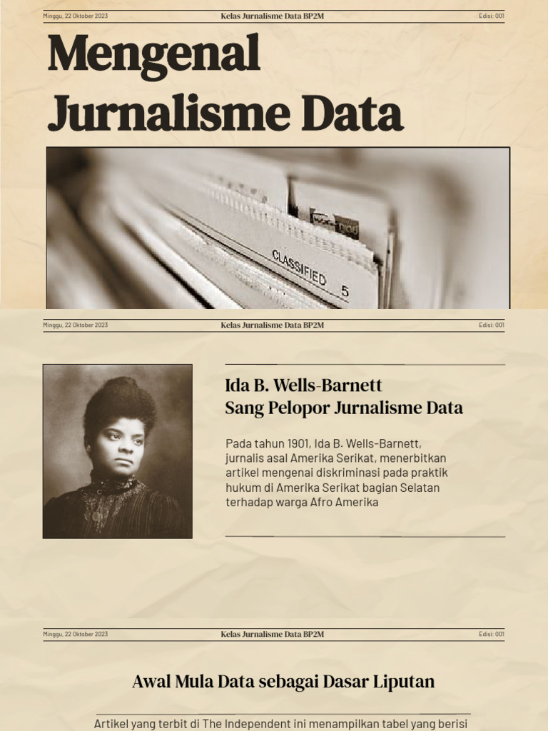 Mengenal Jurnalisme Data | PDF