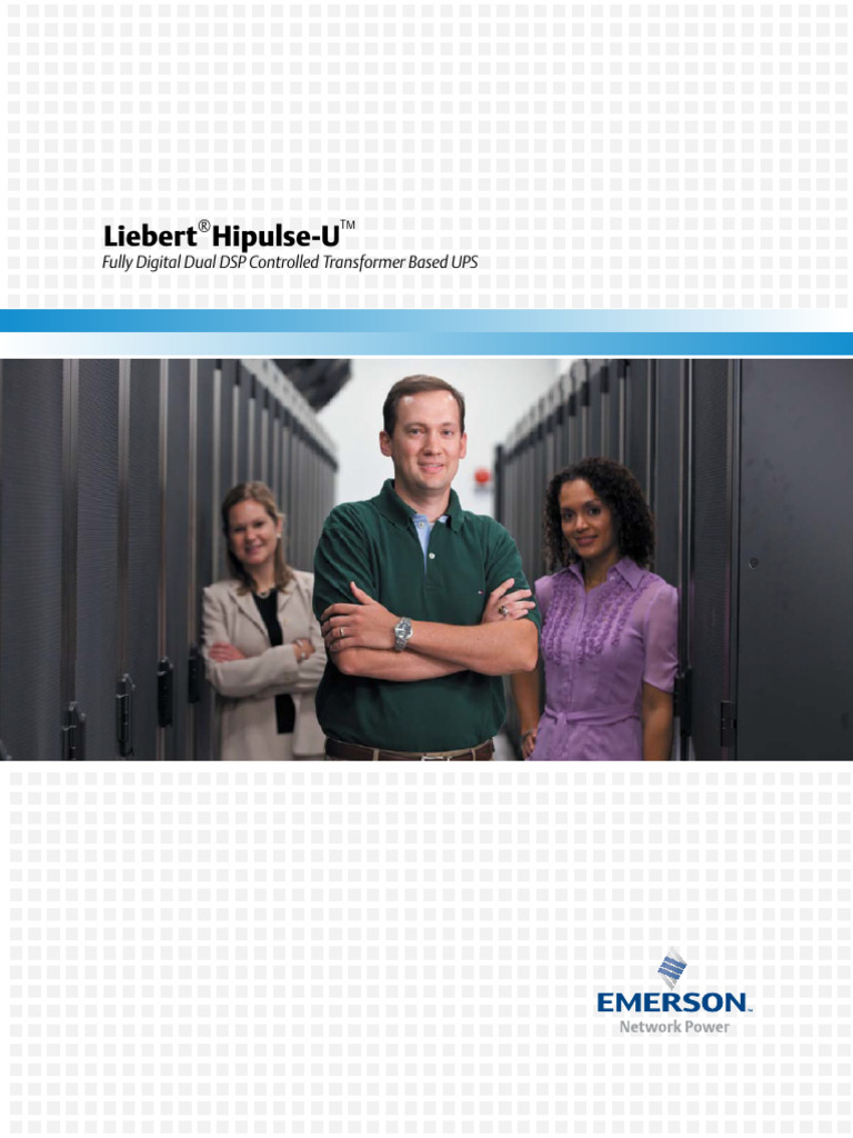 Liebert Hipulse U 80-500kVA | PDF | Power Inverter | Automation