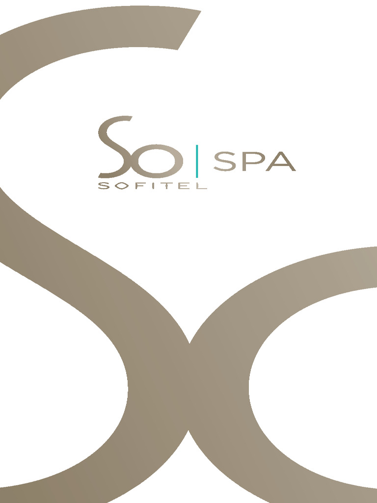 Sofitel SPA Menu 2019 | PDF | Massage | Spa