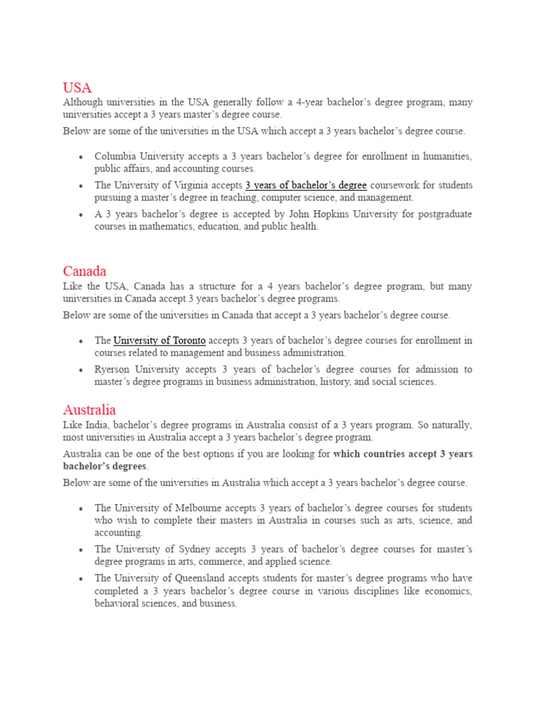 Master Prep Info | PDF | Academic Degree | Bachelor's Degree