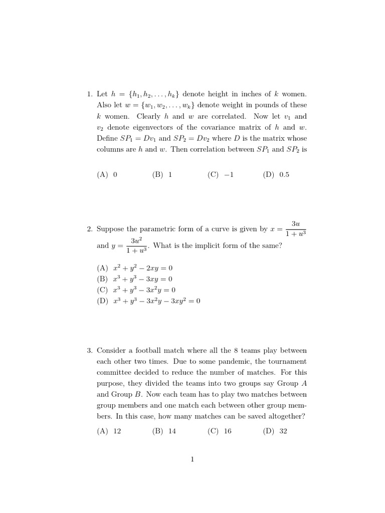 DST 2024 | PDF | Mathematical Physics | Mathematical Concepts