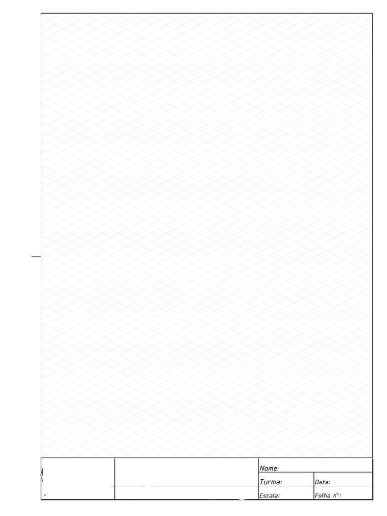 Folha A4 Retrato Isométrica (Tele) Layout1 | PDF