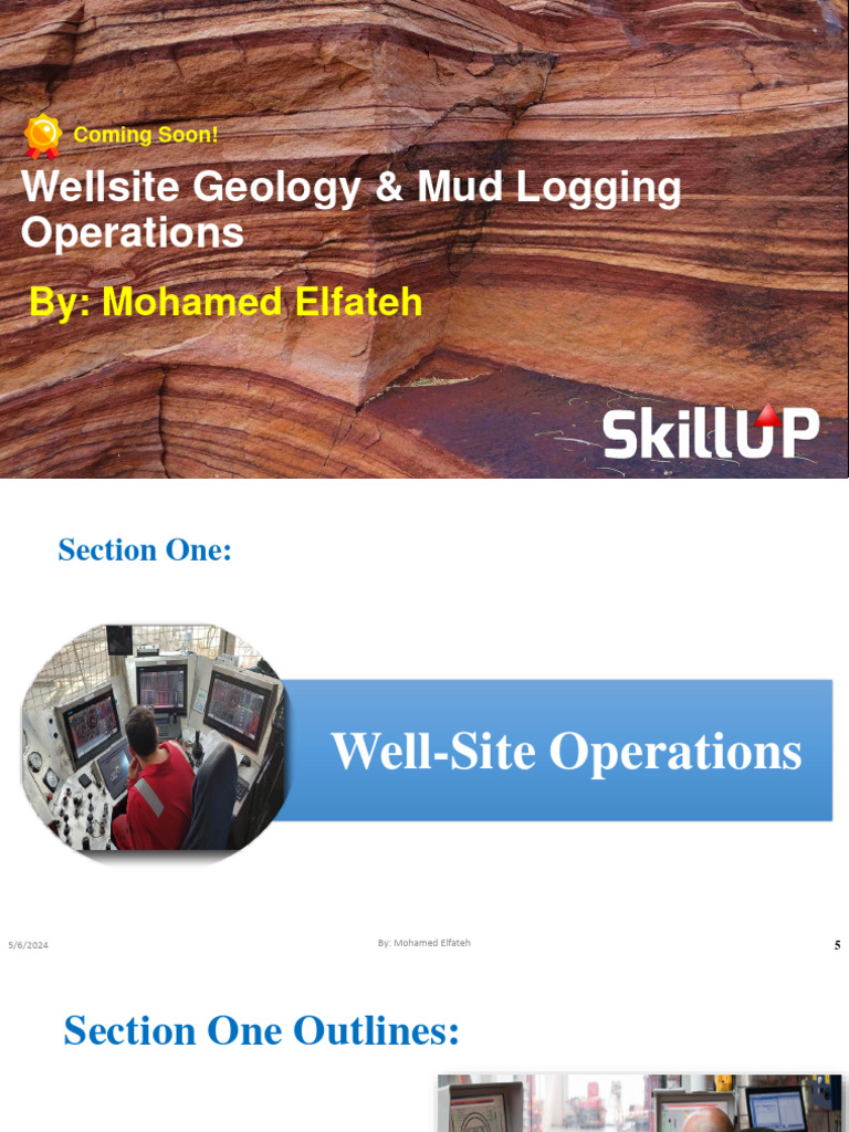 Wellsite Operations Mud Logging 1721827598 | PDF | Oil Well | Casing ...