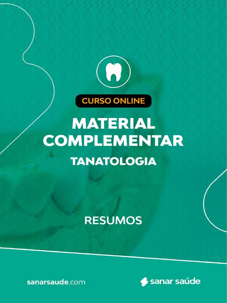Tanatologia: Estudo da Morte e Fenômenos Cadavéricos | PDF | Morte ...