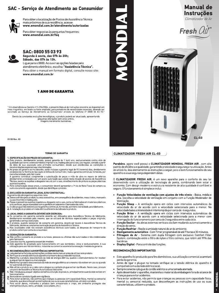 Af Cl03 Manual Rev03 012020 Site | PDF