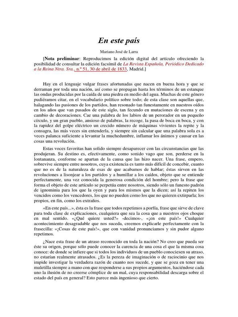 En Este País | PDF