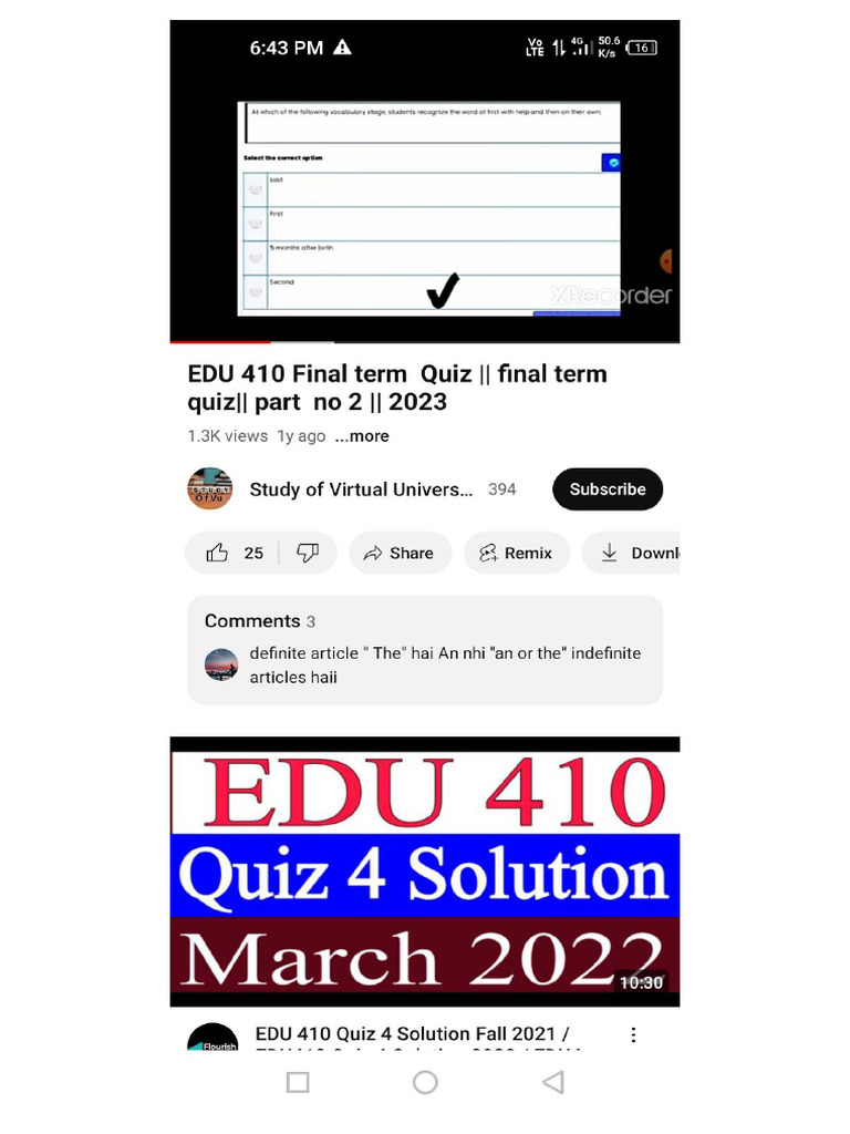 Edu410 Final Files | PDF