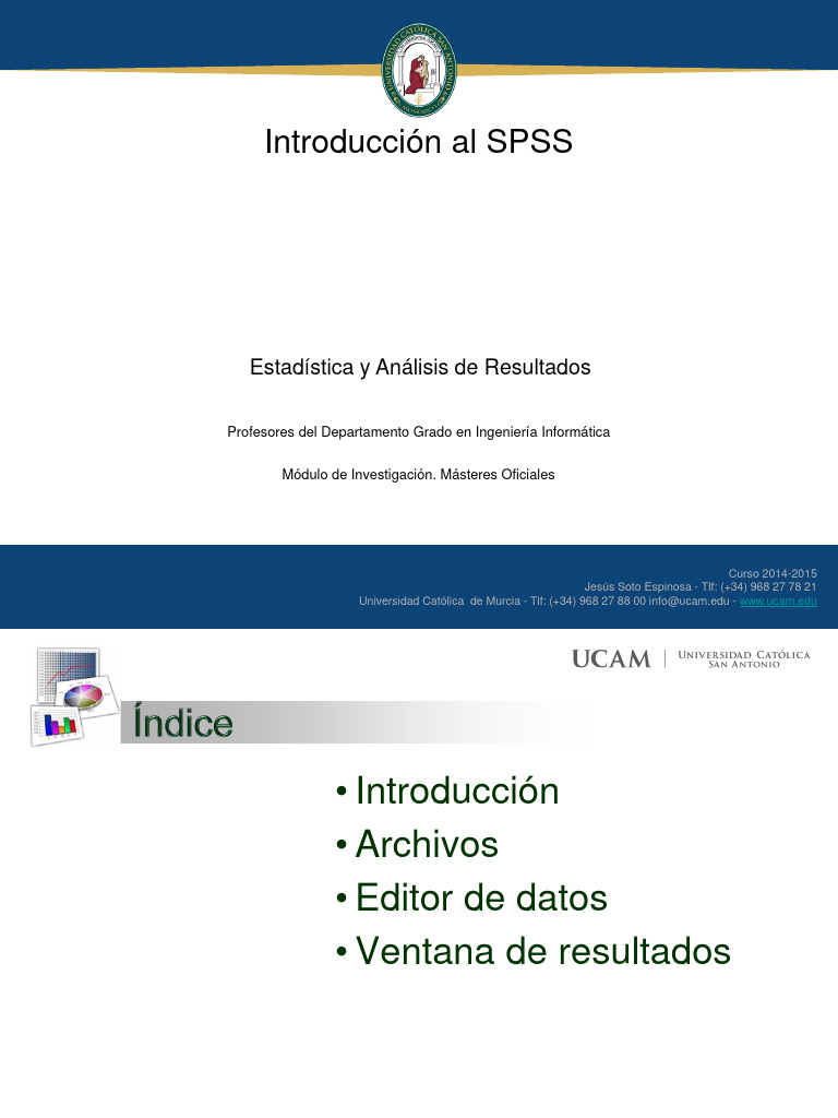 3 - Manejo SPSS | PDF | Spss | Informática