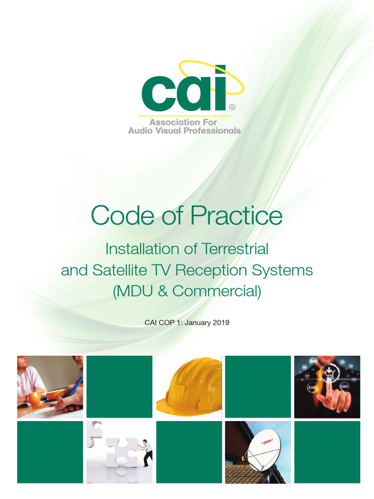 CoP - 1 - Installation TV Reception Systems COMPLETE - v2 | PDF | Cable ...