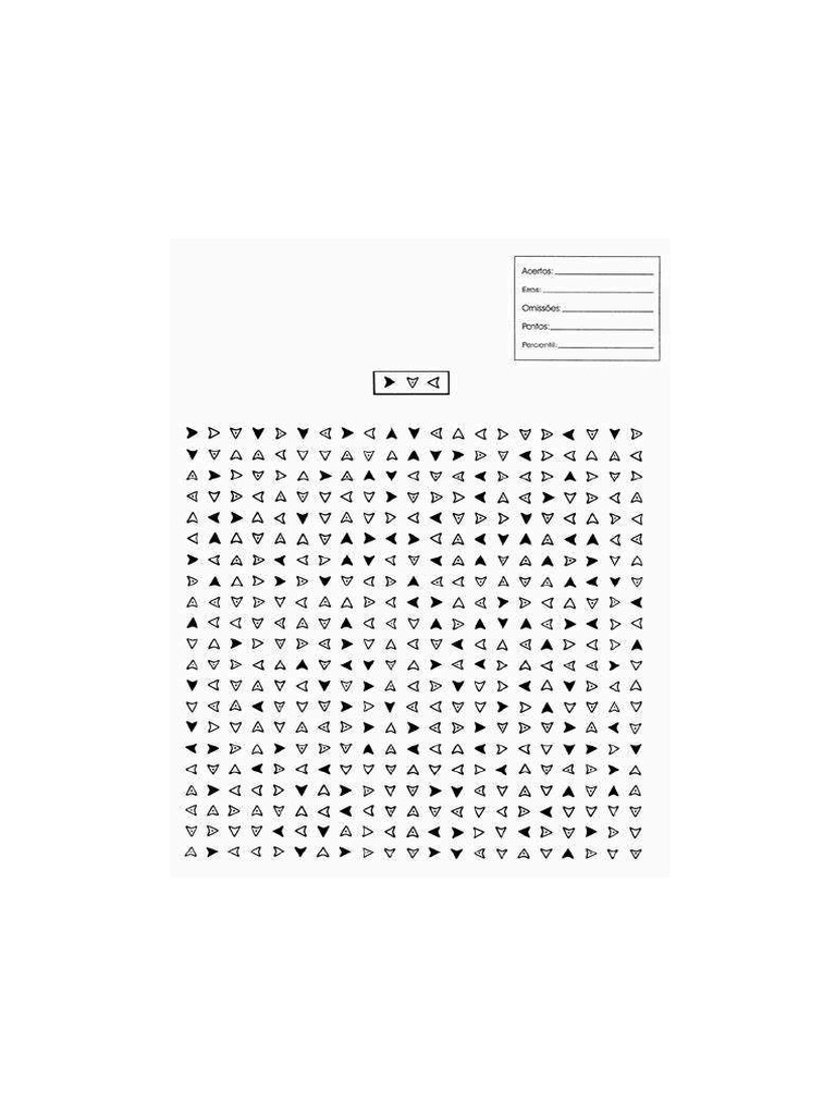 Teste Psicotecnico | PDF