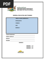 Isizulu Inkondlo Lesson Plan | PDF