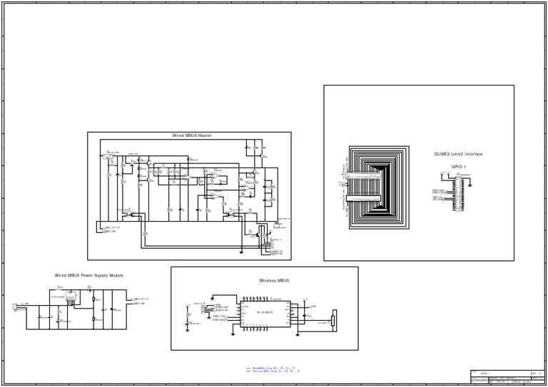 Wired MBUS Master Schematic | PDF