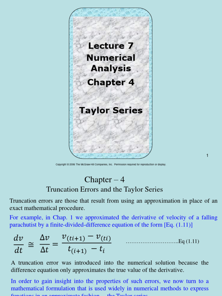Numerical Analysis Anzar Lec 07 15102022 035138am | PDF | Numerical Analysis | Function ...