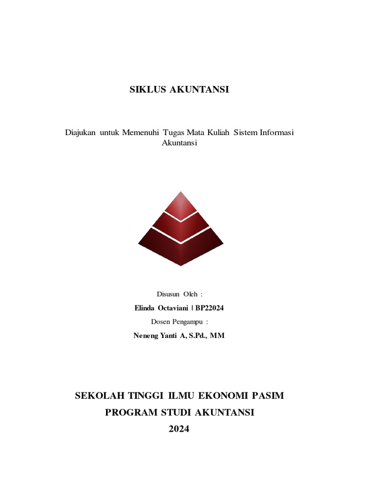 Siklus Akuntansi | PDF | Pengelolaan Keuangan & Uang