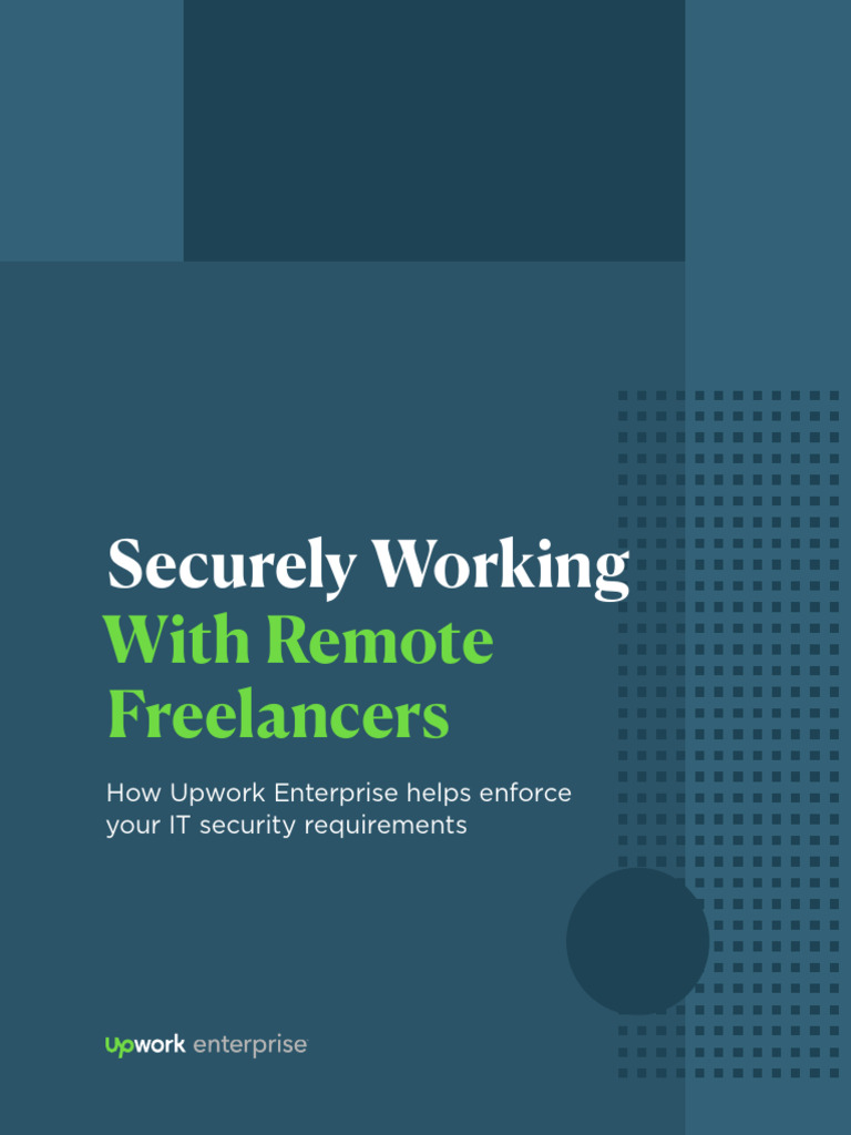 Upwork Enterprise Data Protection White Paper | PDF | Computer Security ...