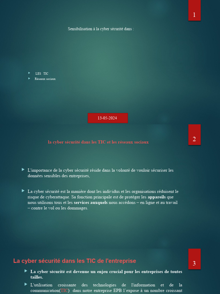 Les Réseaux Sociaux Et La Cyber Sécurité | PDF | Sécurité | Sécurité des systèmes d'information