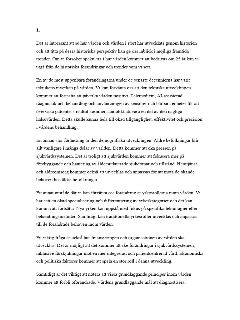 Nursing Assignment | PDF