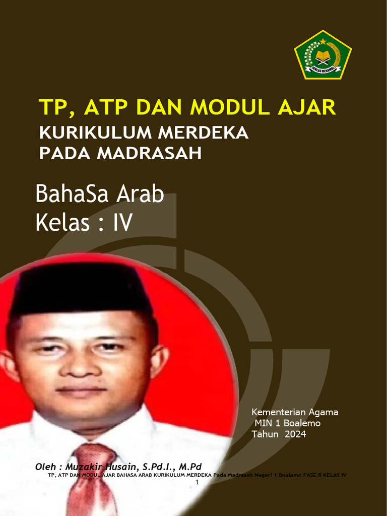 TP, Atp Dan Modul Ajar Bahasa Arab Kelas 4 Fix Ok Ini | PDF