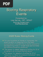 AASM Respiratory Event Scoring Guide | PDF | Breathing | Apnea