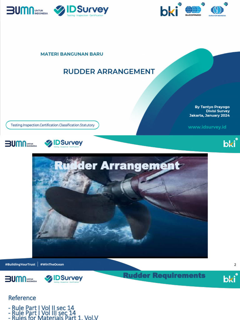 Rudder | PDF | Bearing (Mechanical) | Rudder