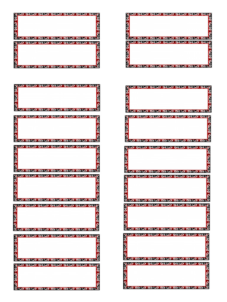 Name Label 2022 2023 Blank | PDF