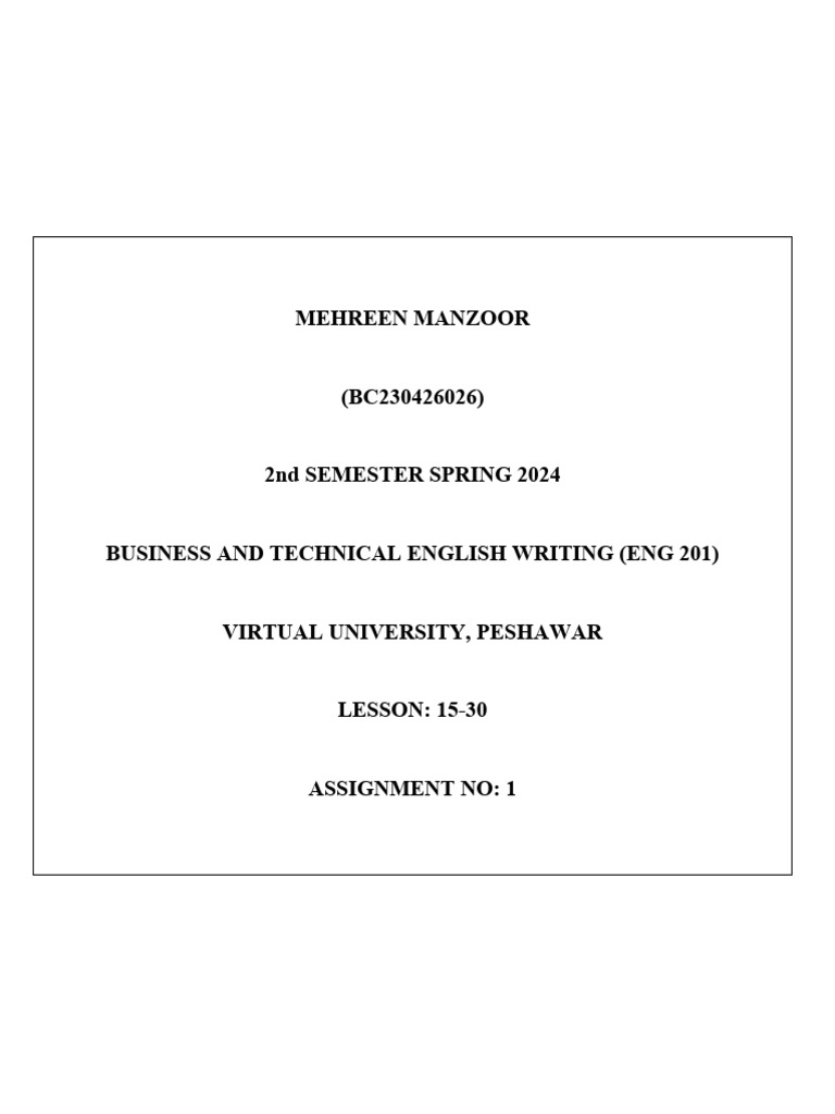 Business and Technical English Writing | PDF | Biometrics | Analytics
