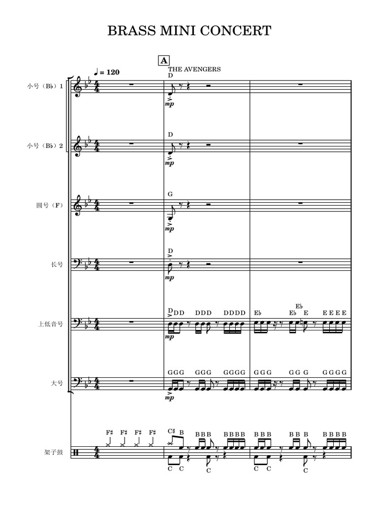 Brass Mini Concert | PDF