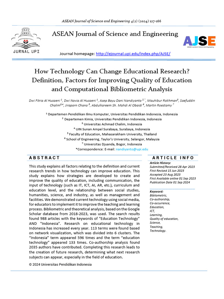 Educational Tech Trends in Indonesia | PDF | Curriculum | Learning