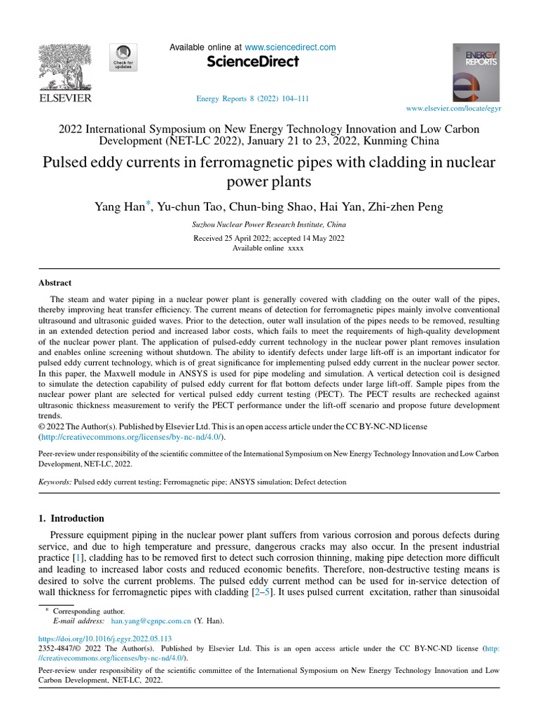 Central Nuclear | PDF | Inductor | Pipe (Fluid Conveyance)
