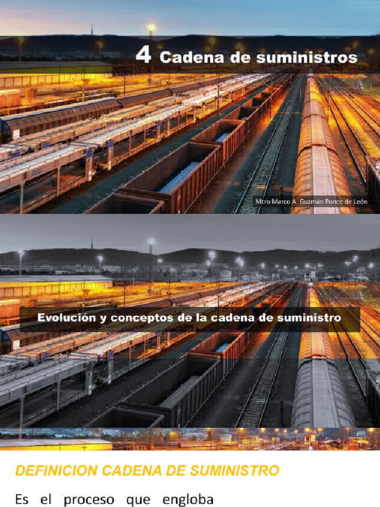 Cadena de Suministros | PDF