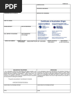 Template Manufacturer-Producer's Declaration | PDF | Business | Finance ...