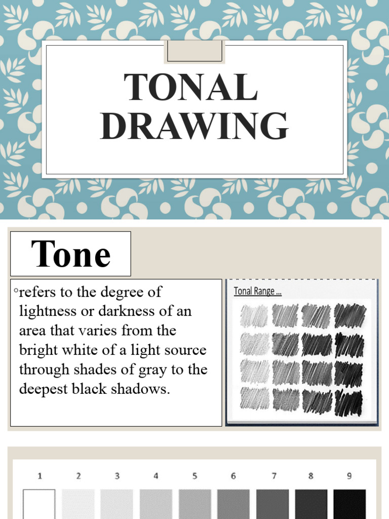 TONAL and Linear Marks Drawing | PDF | Shadow | Vision