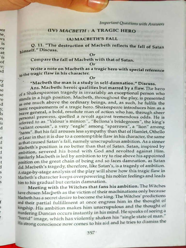 Macbeth Project | PDF