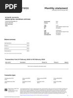 Revolut Bank Statement - Netherlands | PDF | Banks | Banking Technology