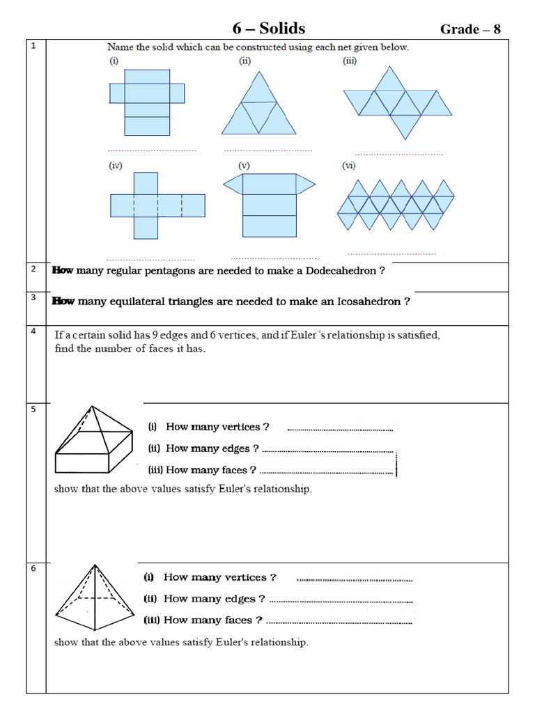 6-Solids-Tute - 2021 | PDF