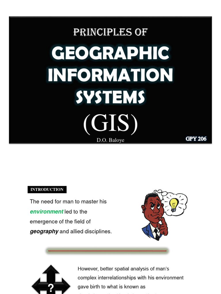 Gpy 206 2021 | PDF | Geographic Information System | Databases