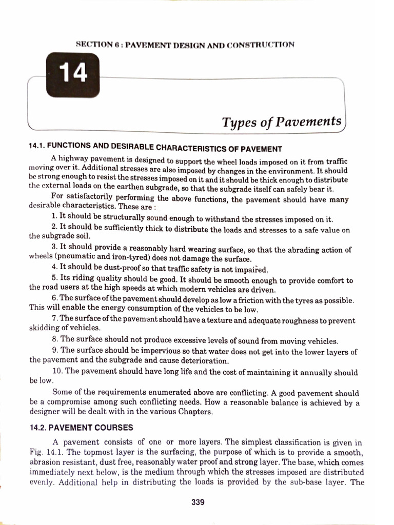 Cve431 Types of Pavements | PDF | Road Surface | Concrete