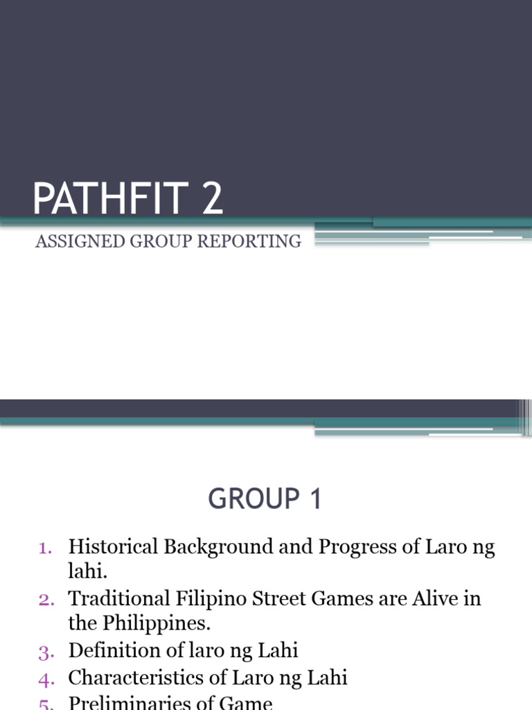 Pathfit 2 Assigned Report For Midterm | PDF