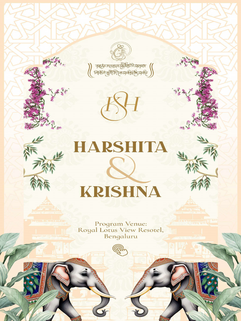 Harshita Weds Krishna | PDF