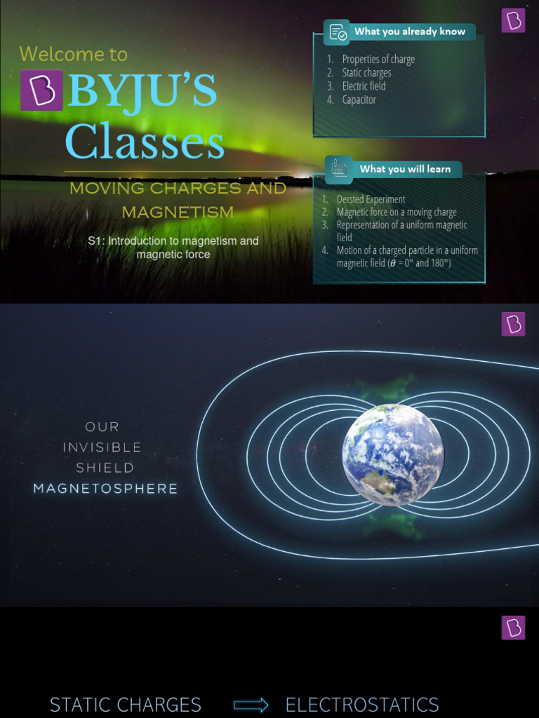 Introduction To Magnetism and Magnetic Force | PDF | Force | Magnetic Field