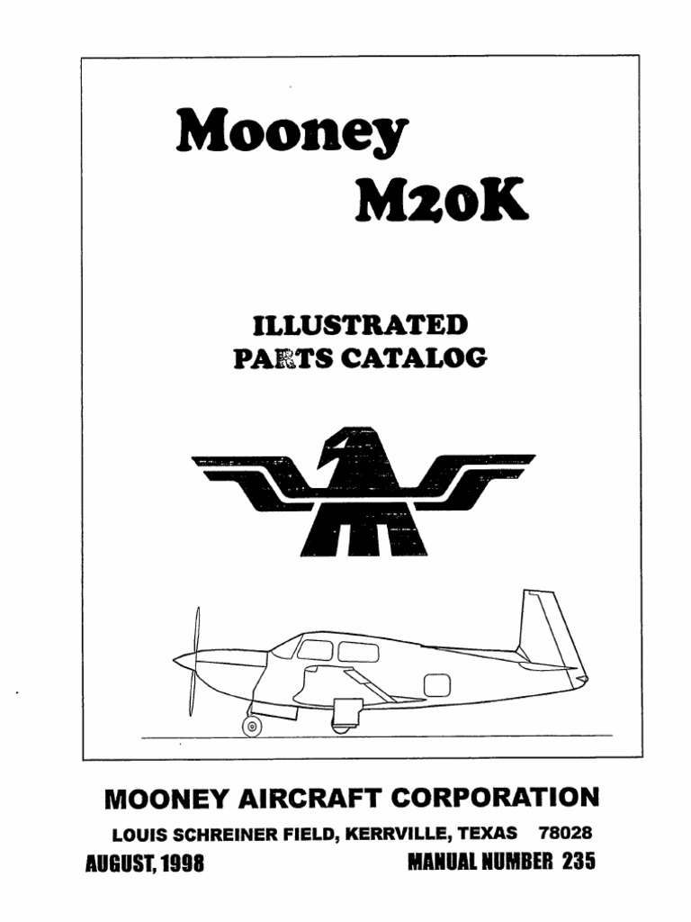 M20K Illustrated Parts Catalog | PDF | Landing Gear | Flight Control ...