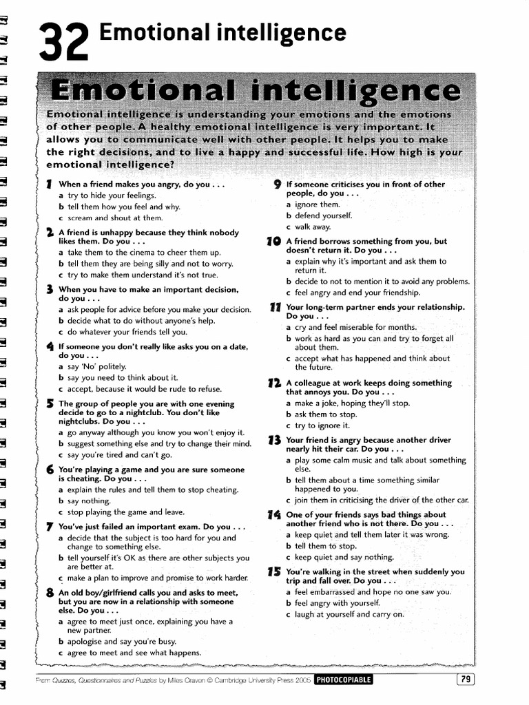 Emotional Intelligence | PDF
