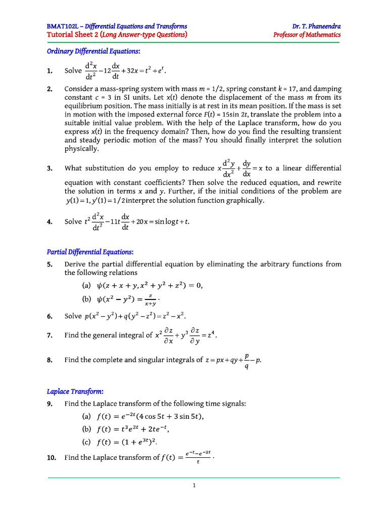 FAT Long Answer Questions | PDF