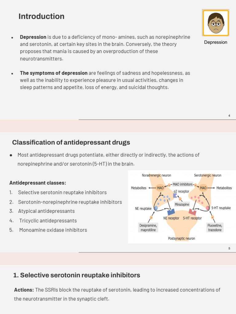 5th Antidepressant Drug | PDF | Antidepressant | Selective Serotonin ...