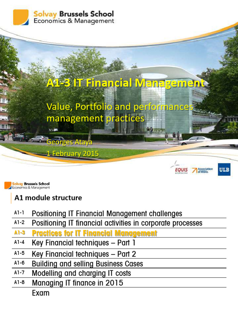 A1 30 _ATAYA_-_IT_Financial_Management | PDF | Strategic Management | Investing