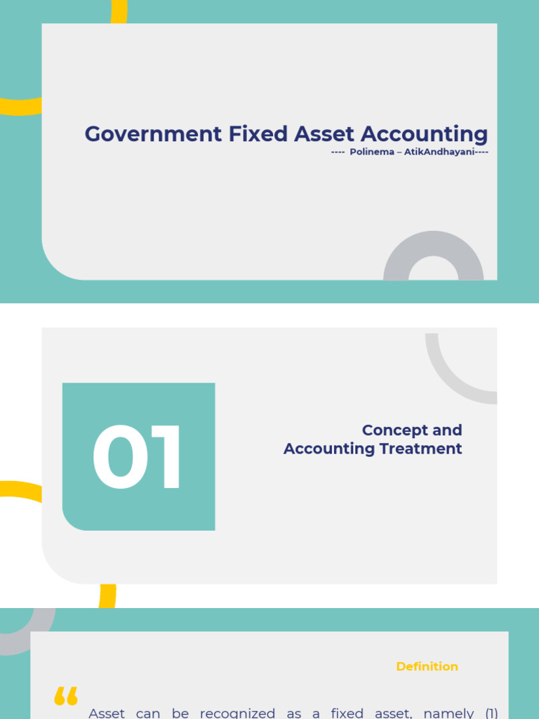 8-Government Fixed Asset Accounting | PDF | Fixed Asset | Depreciation