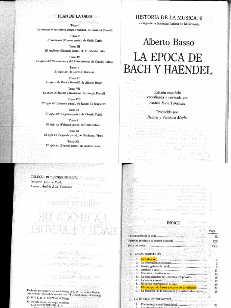 Alberto Basso Bach | PDF
